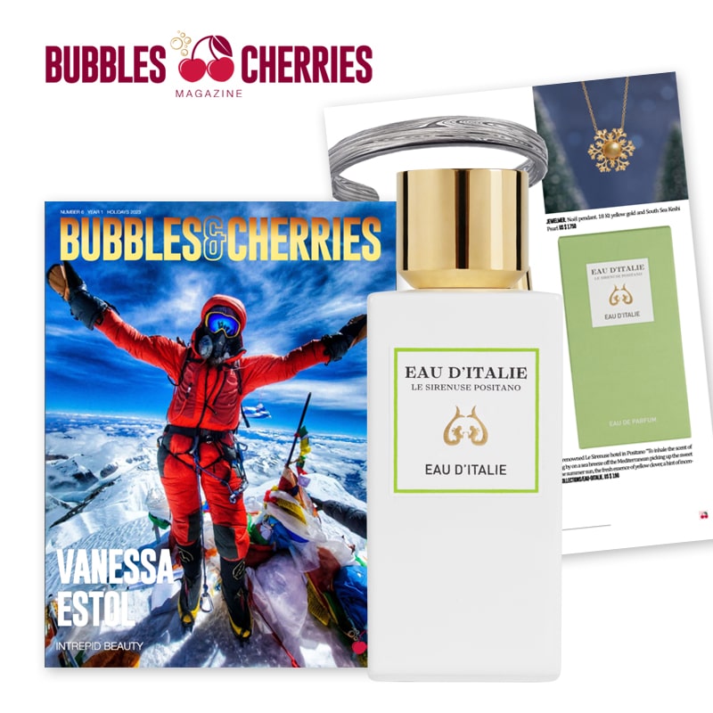 Eau d'Italie Eau de Parfum seen in Bubbles and Cherries | Beauty Frontier